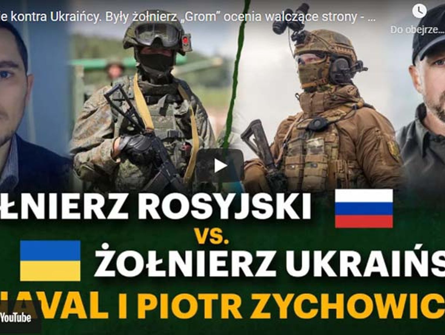 Były żołnierz „Grom” o Rosjanach, Ukraińcach i polskiej armii - Naval i ...