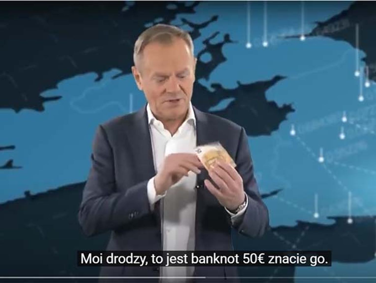 UWAGA NA MEMY CD - Donald Tusk i palety z miliardami - wideo